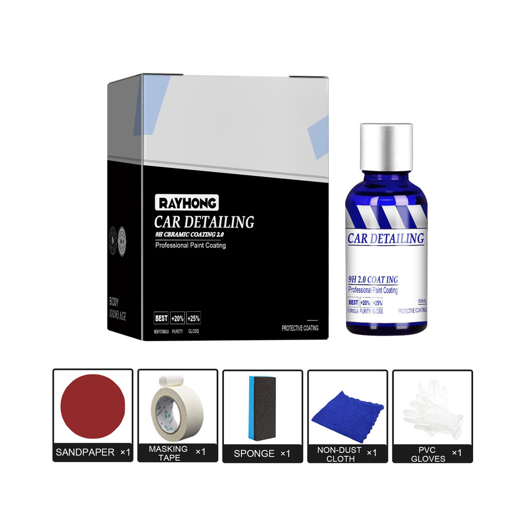 Crystal Plating Ceramic Coating Liquid Waterproof Rayhong Coating ...