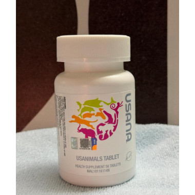 NEW EXP 2026 USANA Usanimals With KKM STICKER 儿童营养素 56 tablets 100% ...