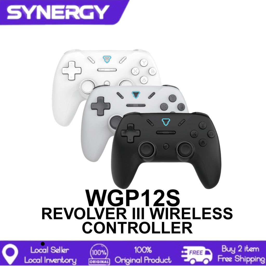 Fantech WGP12S Revolver III Wireless Gamepad Controller Joystick for PC ...