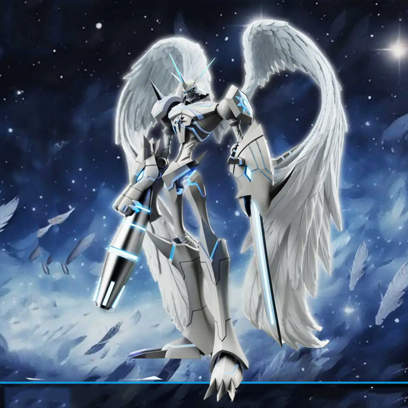 Digimon Omegamon Mercy Form GK Figure Set Meja Hadiah Model Anime ...