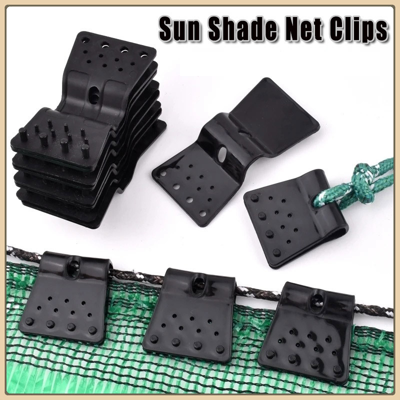 10/50 PCS Sun Shade Net Clips High Quality Garden Net Shade Clip ...