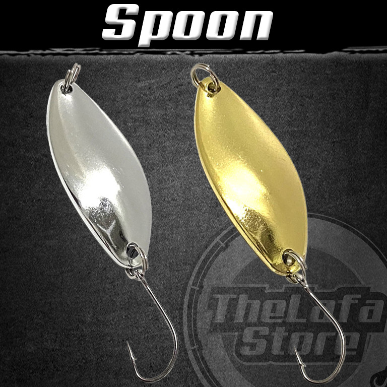 Spoon Fishing Lure Killer Gewang Murah Casting Sebarau SILAU UL Ultra ...