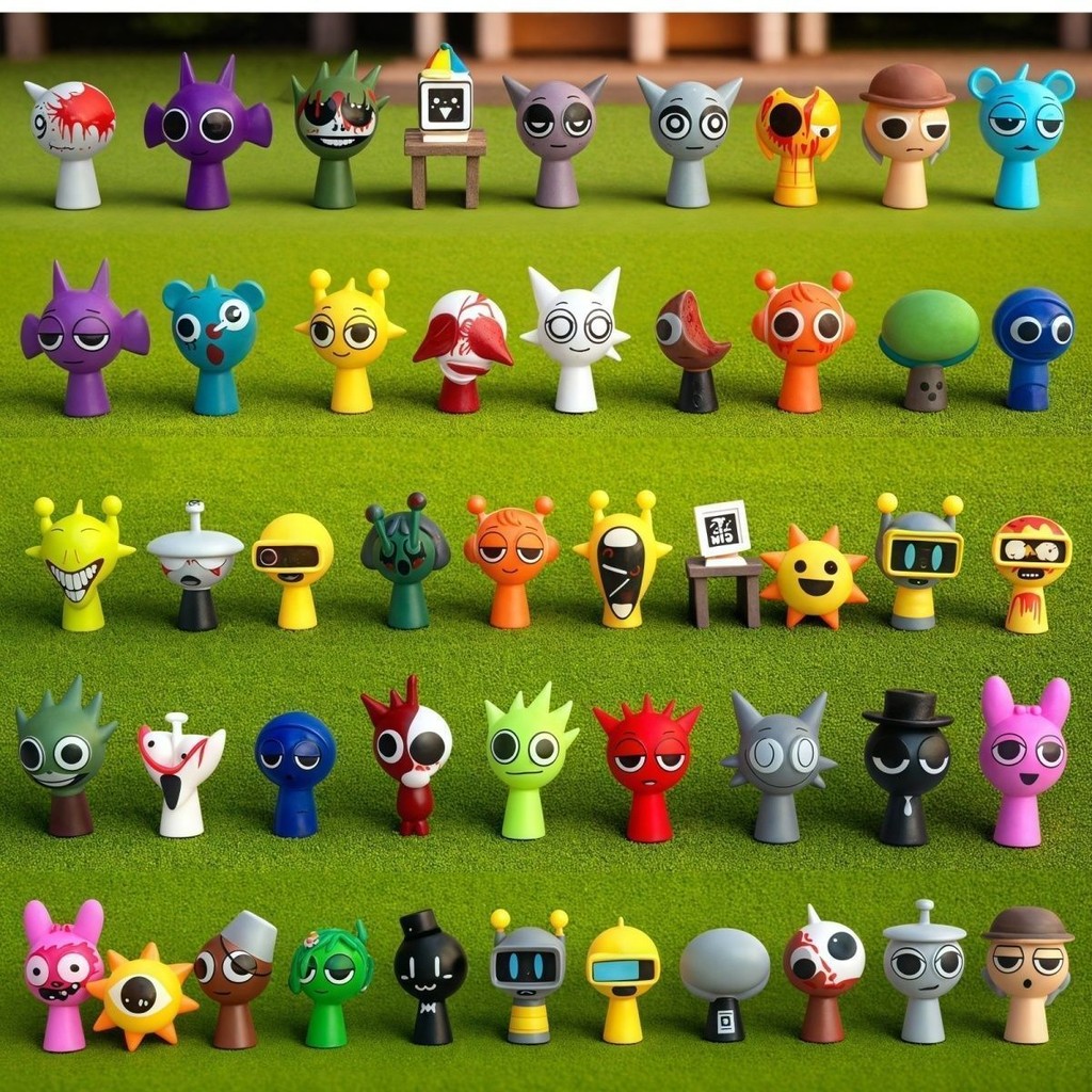 Sprunki All-Stage Rhythm Box Figure Simon Toy Music Box Rhythm Box ...