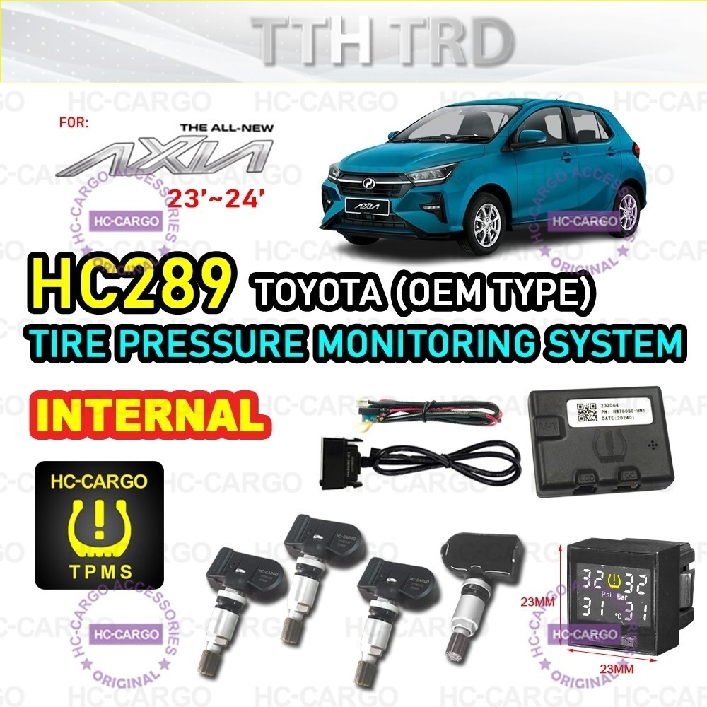 PERODUA AXIA 2023-2025 TPMS Internal Sensor PNP Tire Sensor Pressure ...