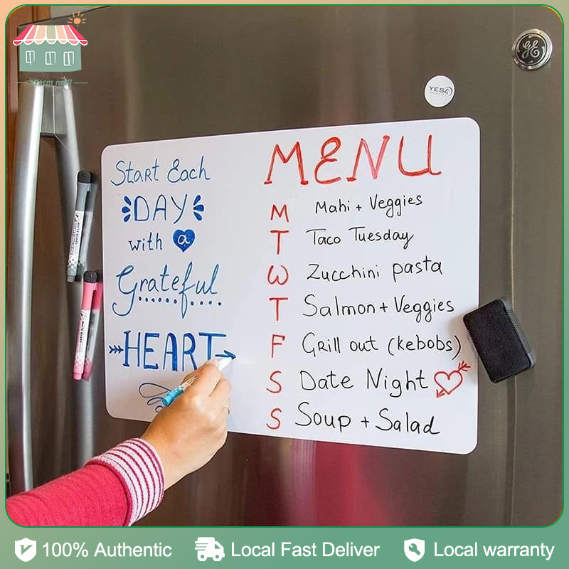 Magnetic Sticker Calendar Planner A3 Soft Whiteboard Magnetic ...
