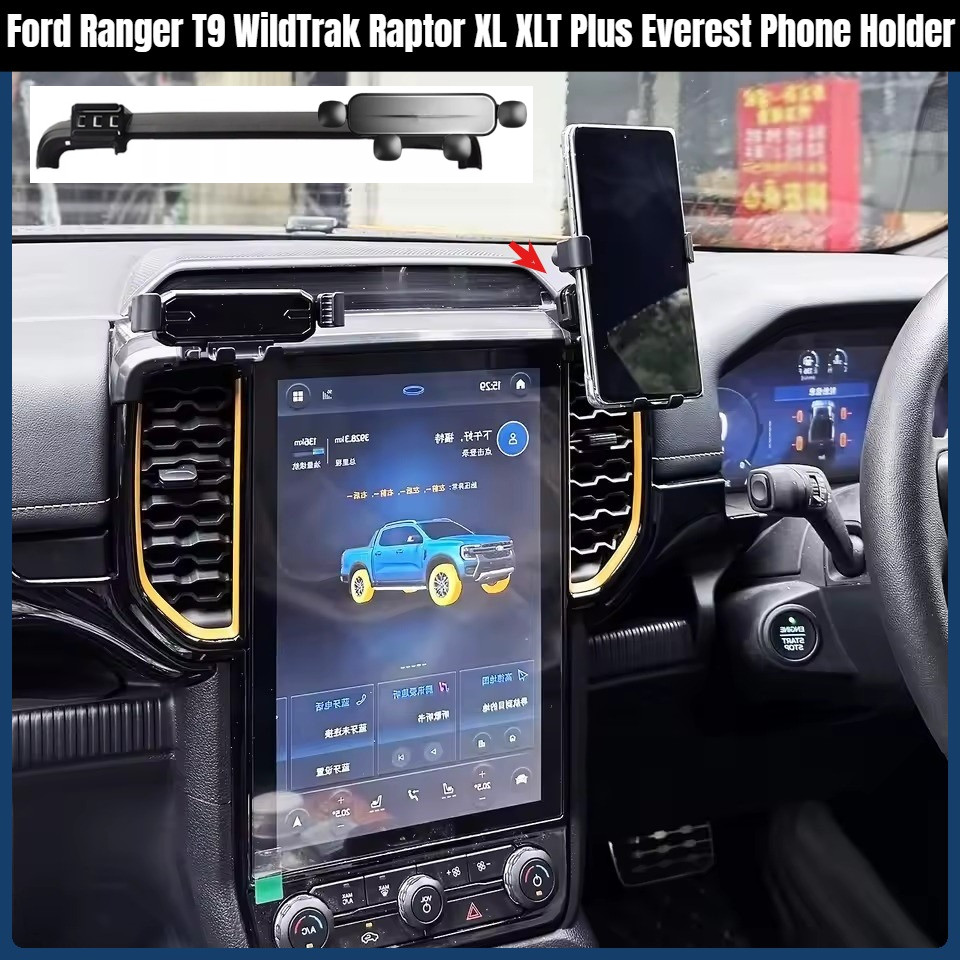 Ford Ranger T9 WildTrak Raptor XL XLT Plus Everest (2022-2025) Phone ...