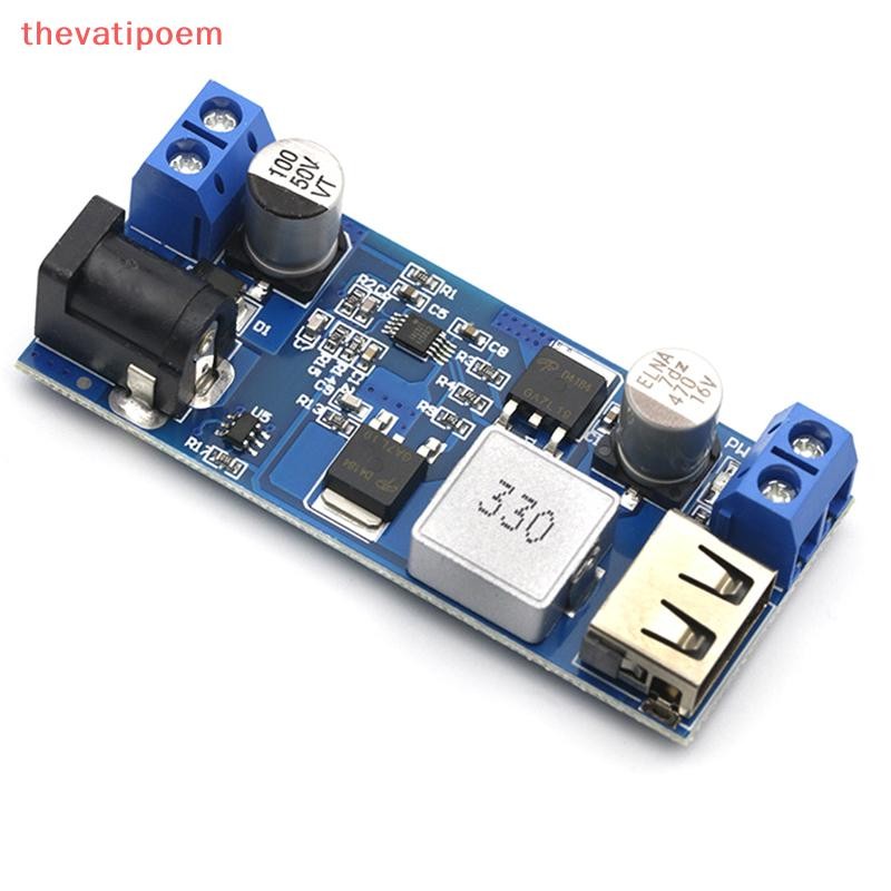 [thevatipoem] Replace LM2596S DC-DC 24V/12V To 5V 5A Step Down Power Supply Buck Converter ...