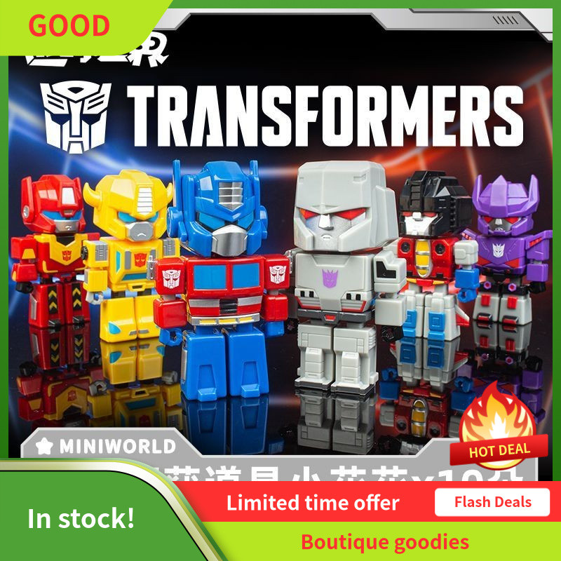 Mini World SC Johnson Transformers Stand Box Megatron Bumblebee Hot ...