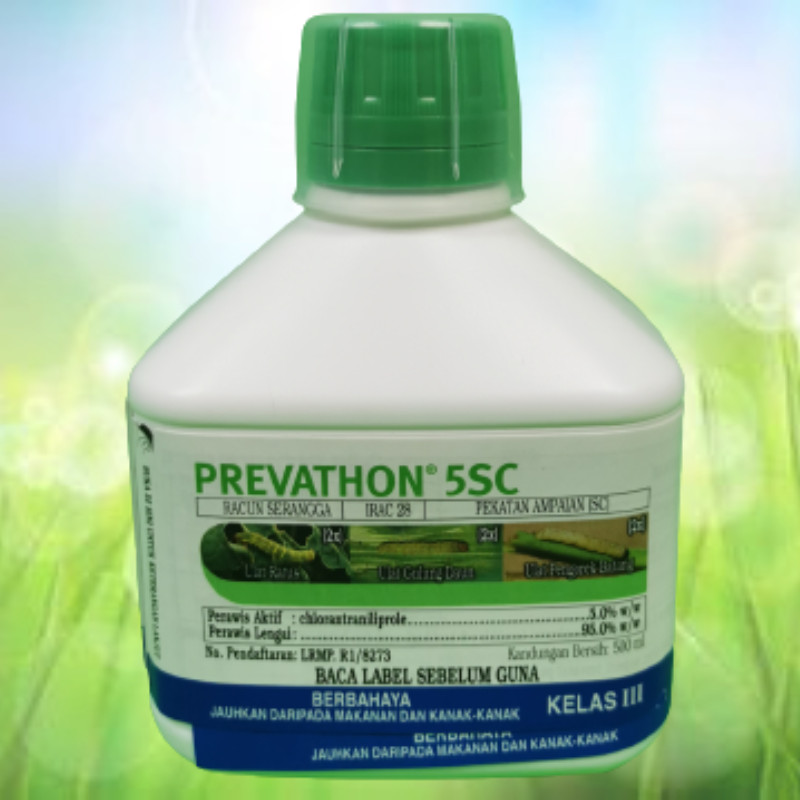 [ORIGINAL] 500ML Prevathon 5SC SC FMC Racun Serangga/Sab/Racun Ulat ...
