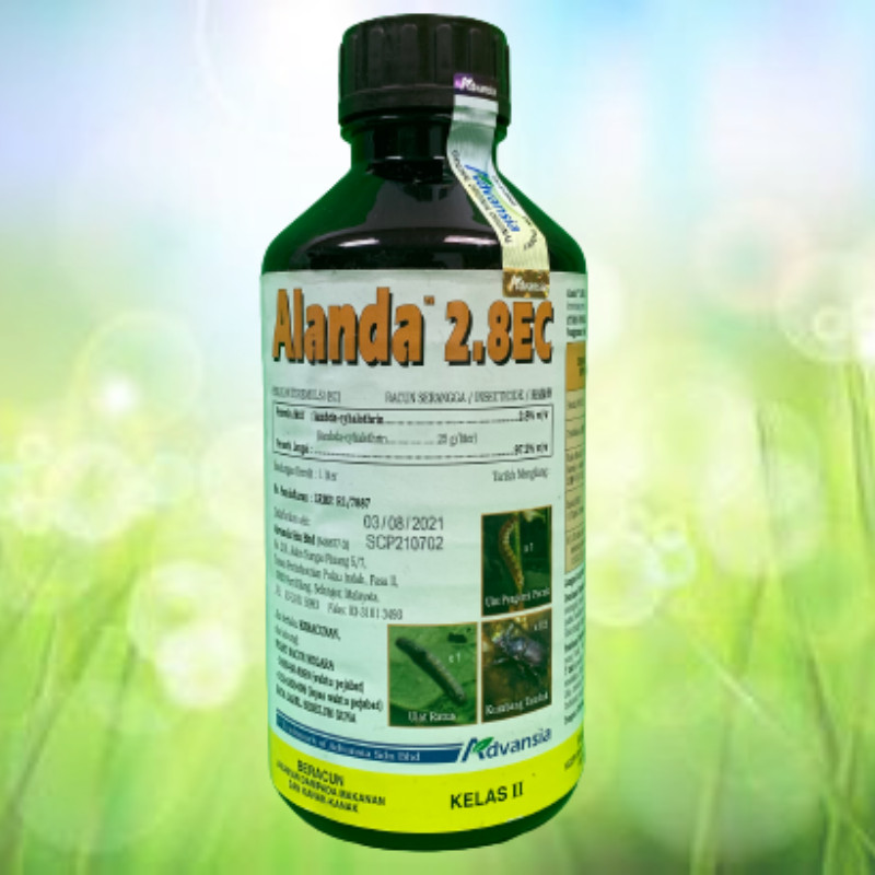 [ORIGINAL] 1L ALANDA 2.8EC ADVANSIA Racun Serangga / Karate / kupu kupu ...