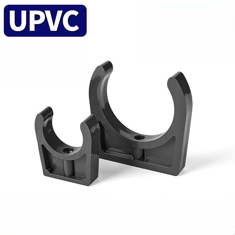 [.666.] UPVC pipe clamp fixed pipe clamp angle code water supply and ...