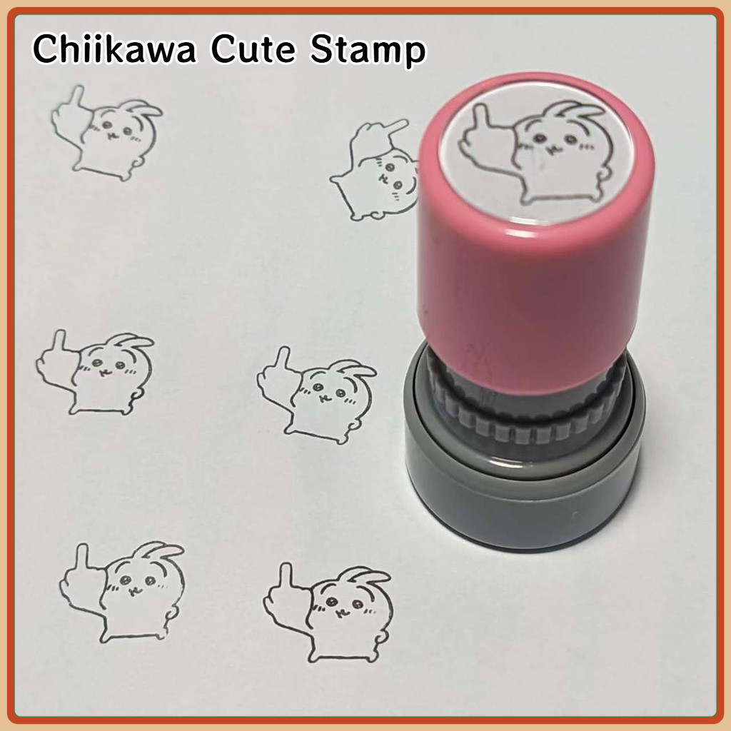 [Free Stamp Oil Super Durable] Uzachi Stamp chiikawa Small Stamp ...