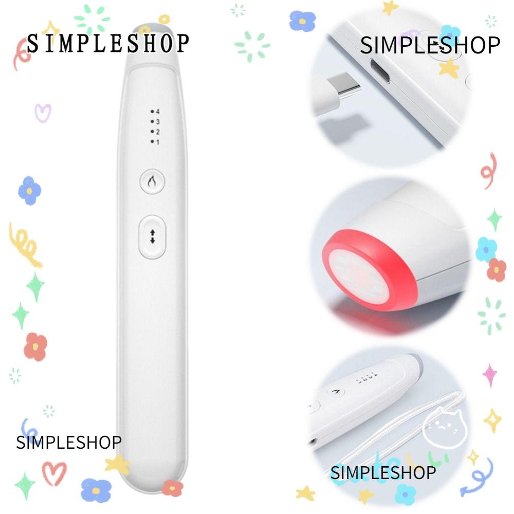 SIMPLESHOP Mosquito Insect Bite Relieve Itching Pen, Rechargeable Chemical-Free Natural Bite ...