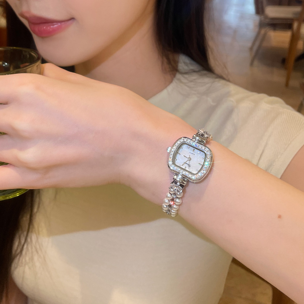 CILOA Gypsophila Pearl Watch Female Brand Workplace Niche Ladies Women ...