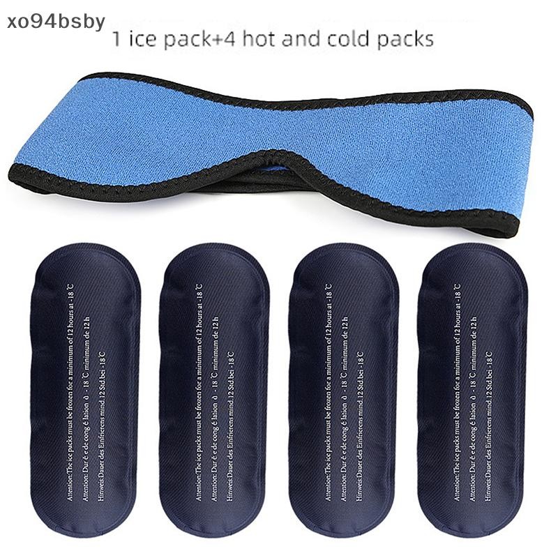 xo94bsby Migraine Ice Head Wrap Ice Pack For Headache Tension Pain ...