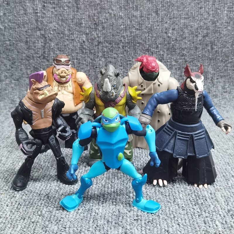 Rhino Monster Ninja Turtle Movable Villain Joint Doll Bulk Colorful ...