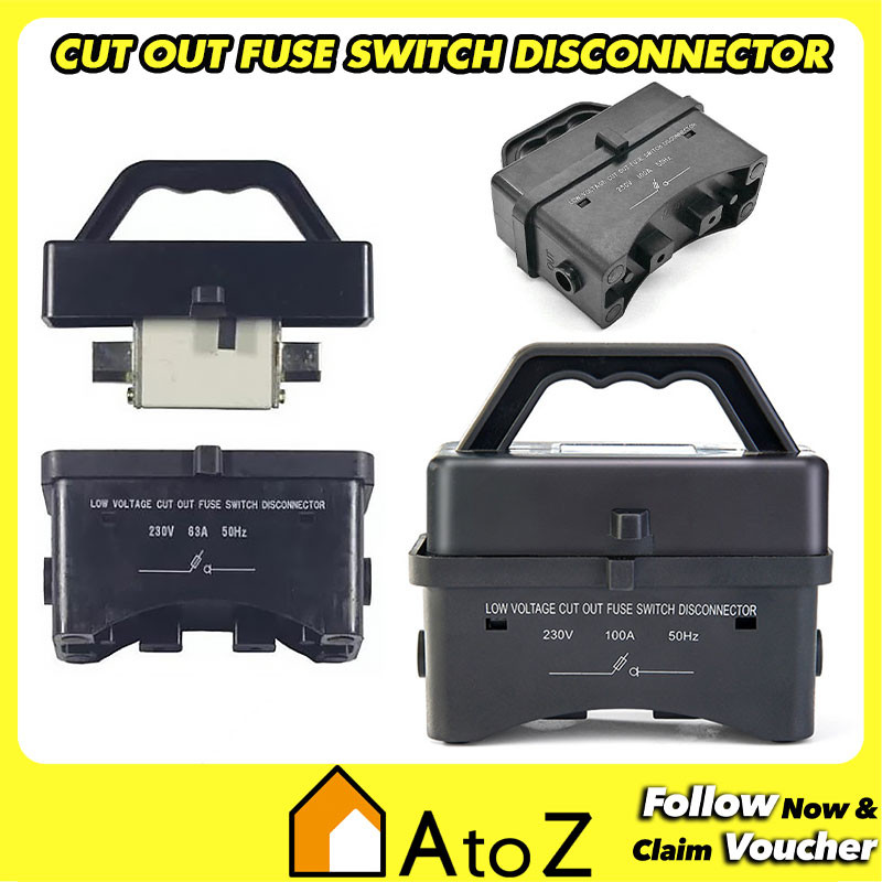 230V 63A/100A 50Hz BAHAYA/ME Voltage Cut Out Fuse Switch Disconnector ...
