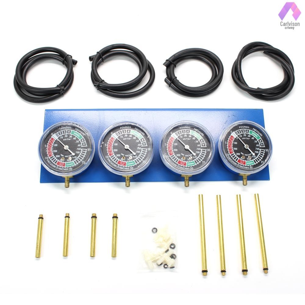 4 Cylinder Carburetor Synchronizer Kit Vacuum Gauge Balancer | Shopee ...