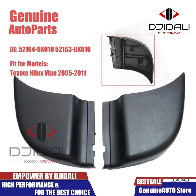 52164-0K010 52163-0K010 Rear Bumper Bracket for Toyota Hilux Vigo 2005 ...