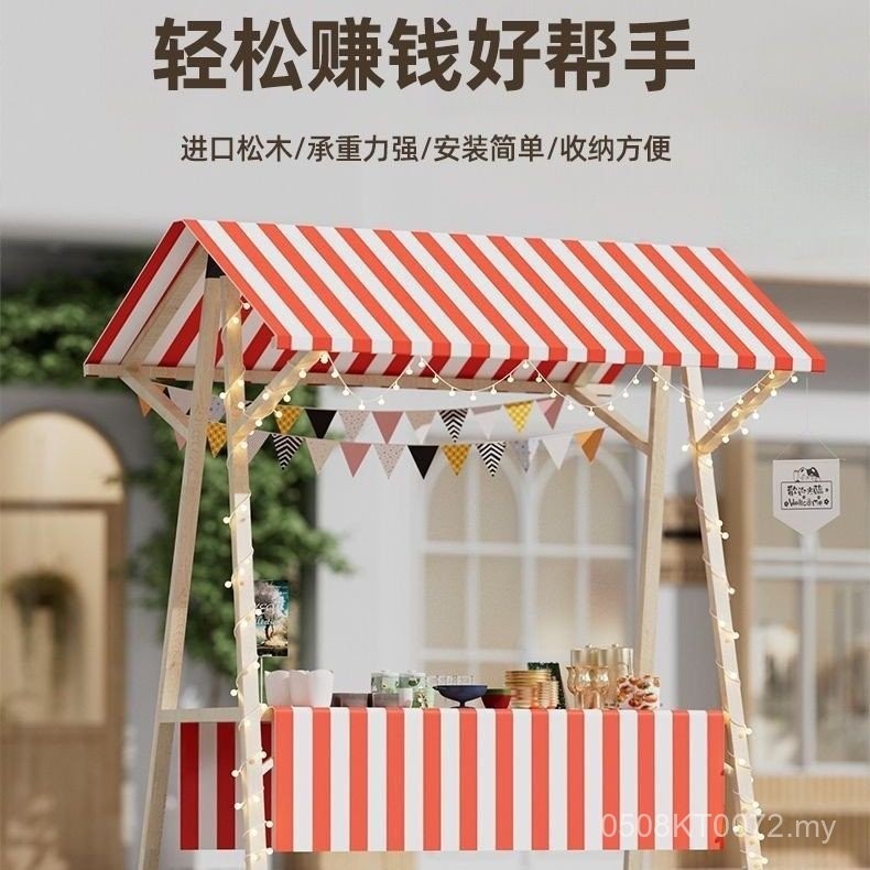 Foldable Market Stall Night Market Display Stand Outdoor Market Stall ...