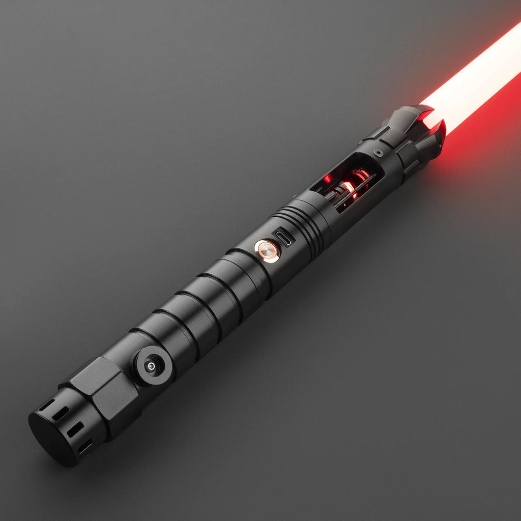 DamienSaber Crystal Lightsaber Bluetooth Sensitive Smooth Swing Heavy ...