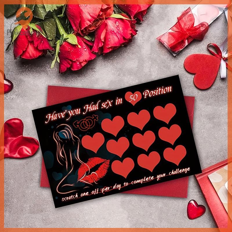 Pinkcat 5PCS Naughty Scratch Card To Do Between Couples Couples Games ...