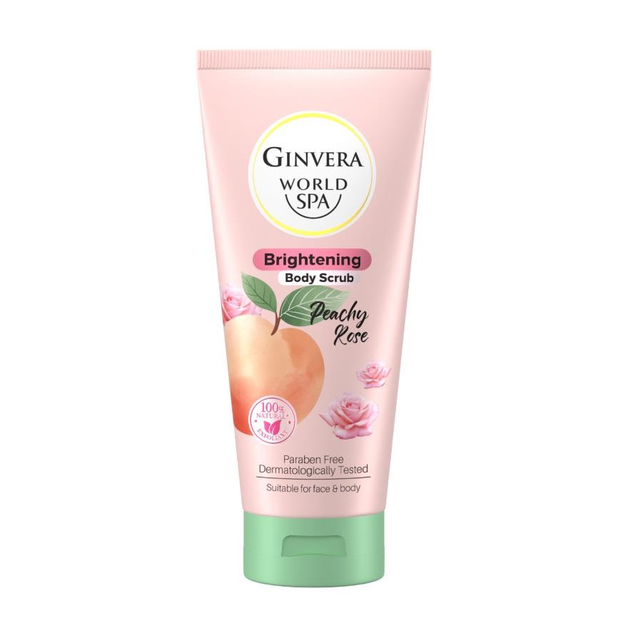 GINVERA World Spa Body Scrub Peachy Rose 200ml | Shopee Malaysia
