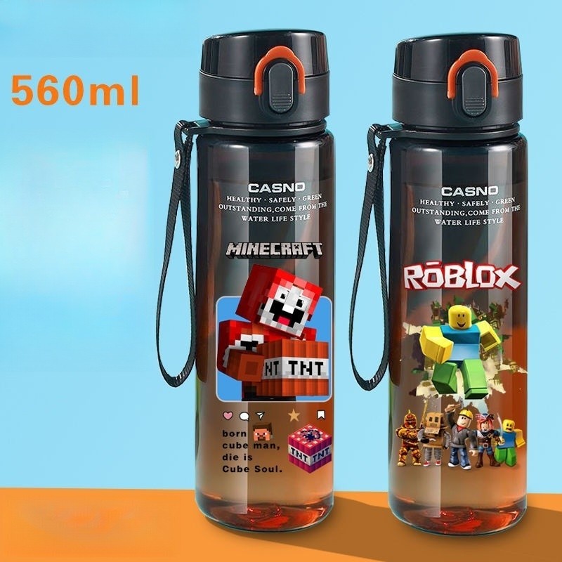 MC Water Cup Cartoon Game Roblox Direct Drinking Water Bottle Heat ...