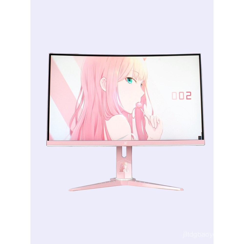 AOC Pink Monitor 2K 144Hz Permainan Paparan Putih 27-Inci Komputer ...