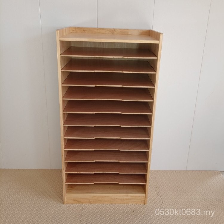 Open Storage Cabinet Cabinet Drawing Paper A6L Cabinet Painting 4K ...