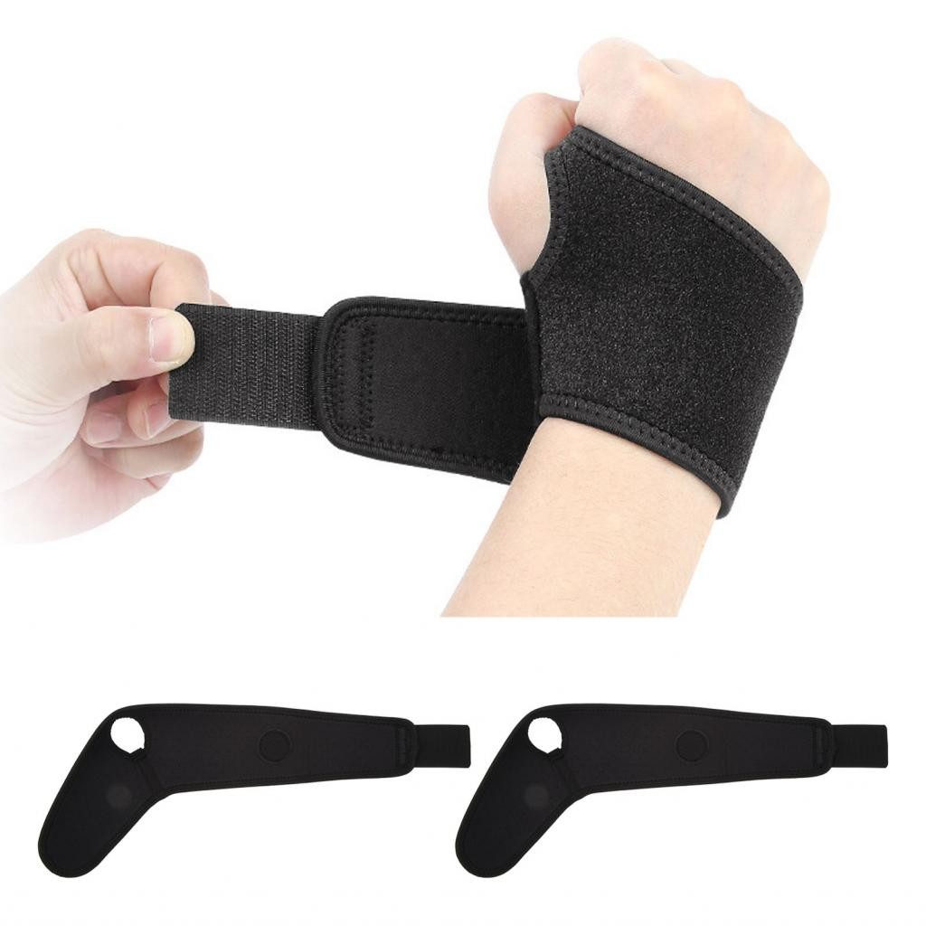 Wrist Brace Compression Strap Nylon and SBR for Fitness | Shopee Malaysia