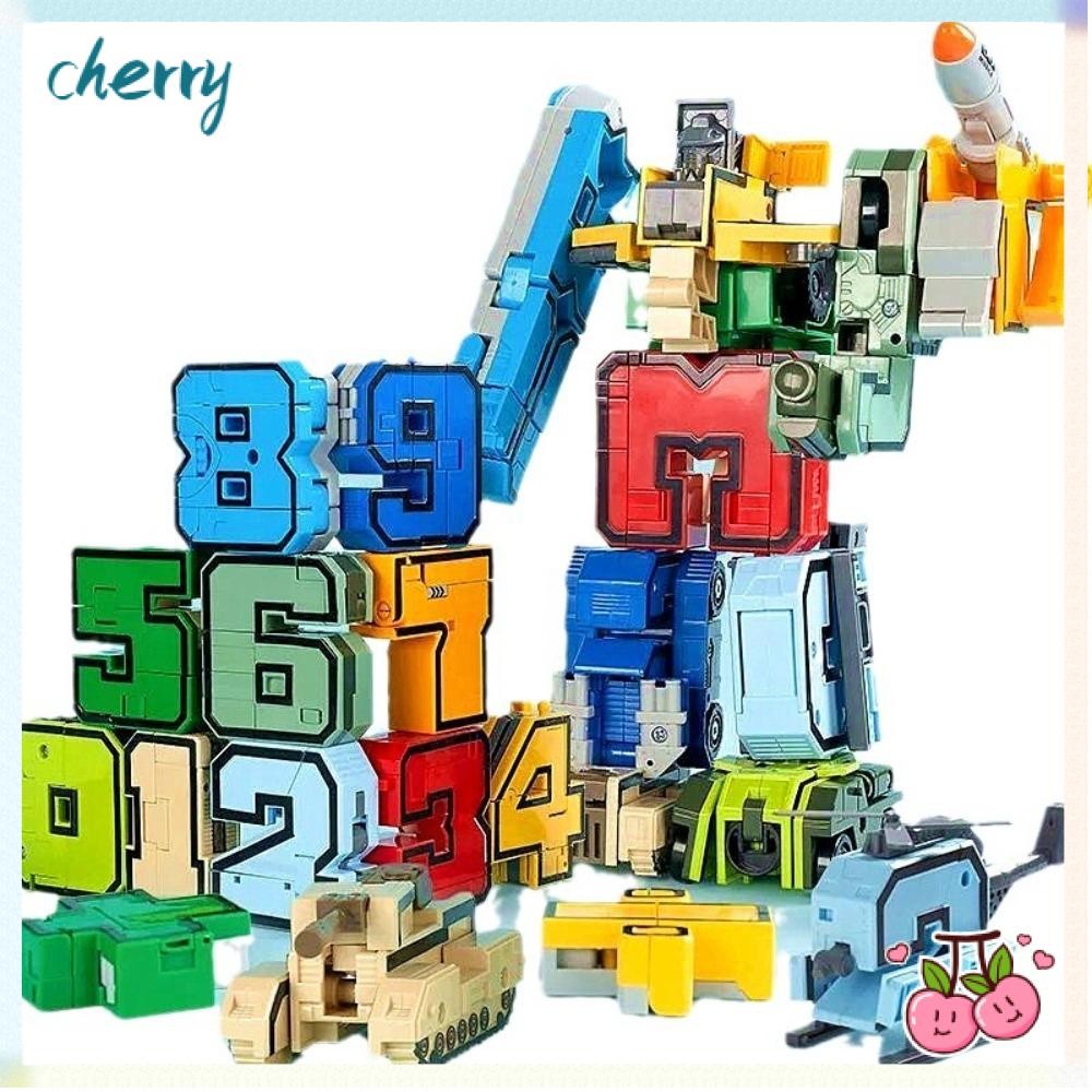 CHERRY Robots Model, Building Block Tank Warrior Assemble Digital ...