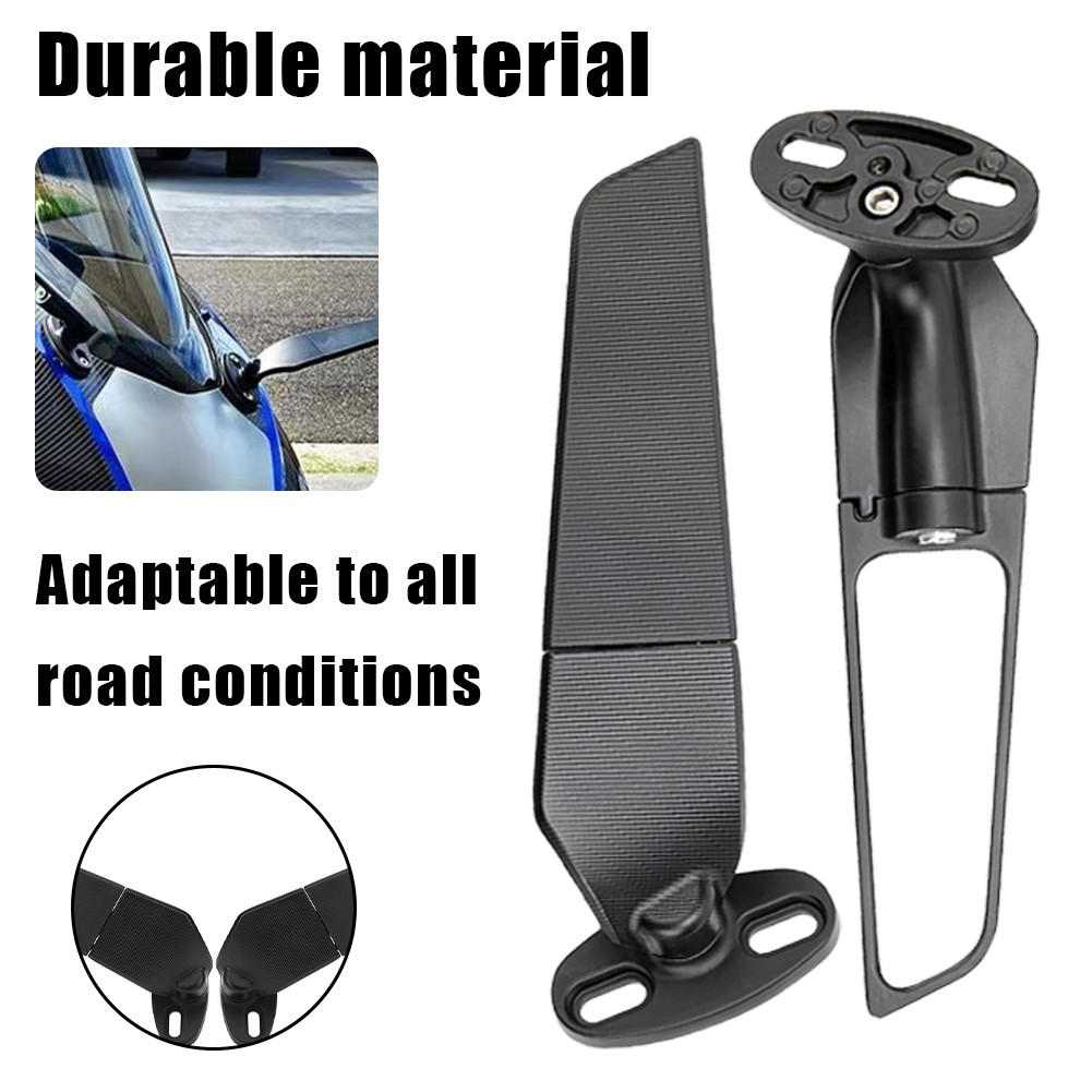 Universal Rearview Side Mirror for Motorcycle With Winglet Aero Design ...
