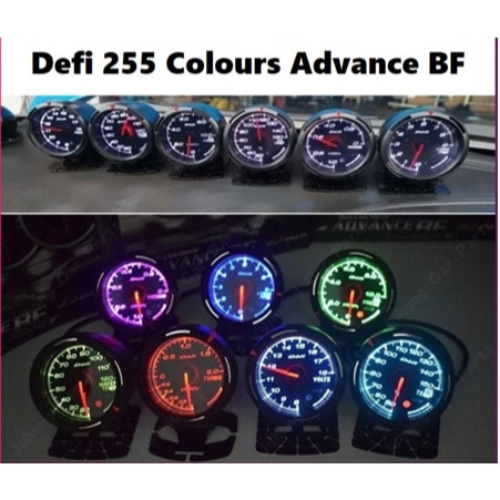 Defi 255 Advance Smart Digital Meter Gauge with sensor Water Temp ...