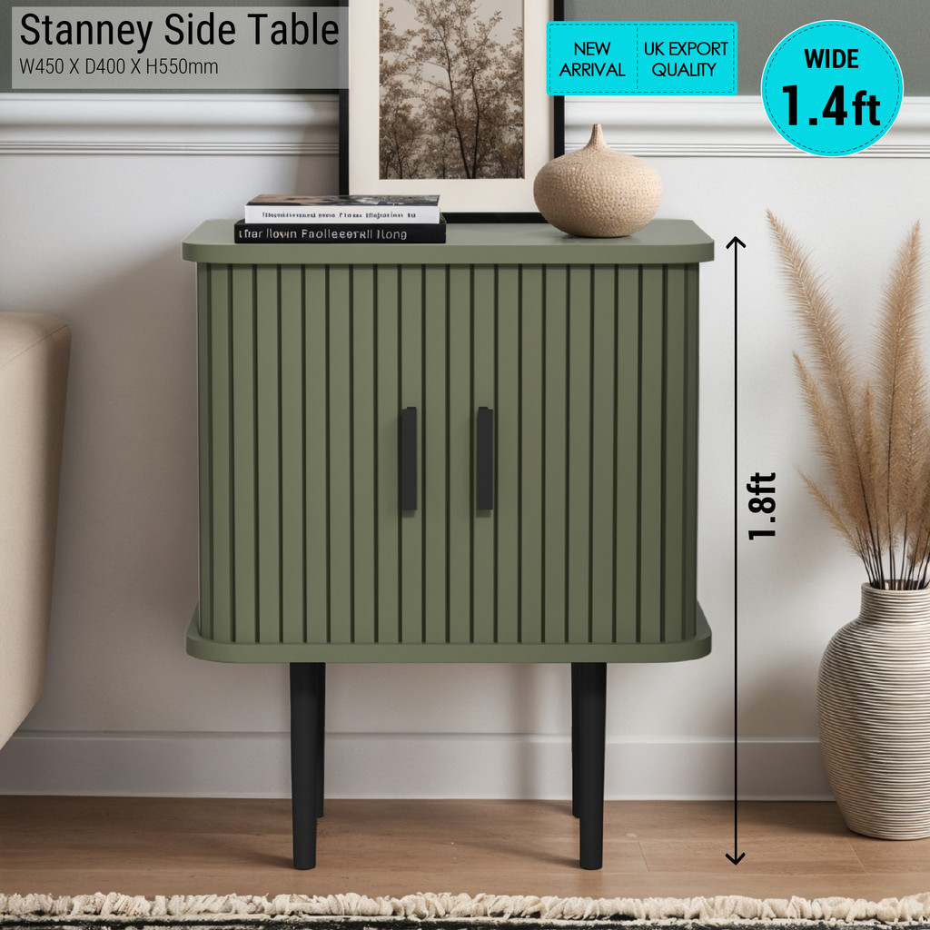 Tomato Kidz Stanney Sliding Door Side Table | Night stand | Muji Style ...