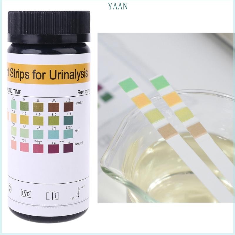 YAAN Portable Urinalysis Multisticks Urine Strip Test Stick Strips pH ...