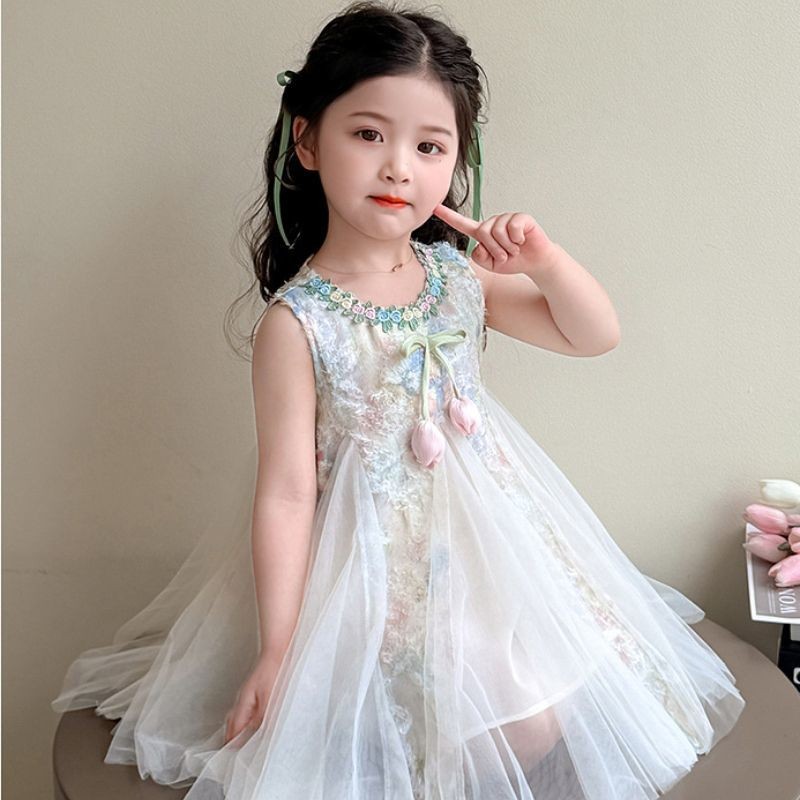 [1-7Y] Traditional CNY Costume Cheongsam Hanfu Tang Suit Dress,Baju ...