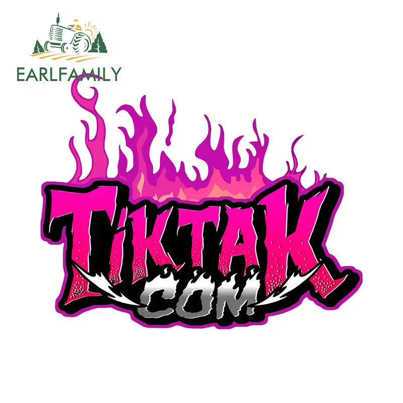 EARLFAMILY Alphabet Desain Car Sticker Occlusion Scratch Racing ...