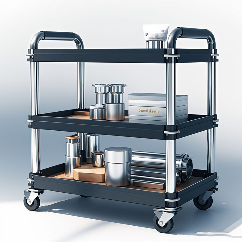 Knock-Free Easy Installation Hotel Restaurant Trolley Bowl Collection ...
