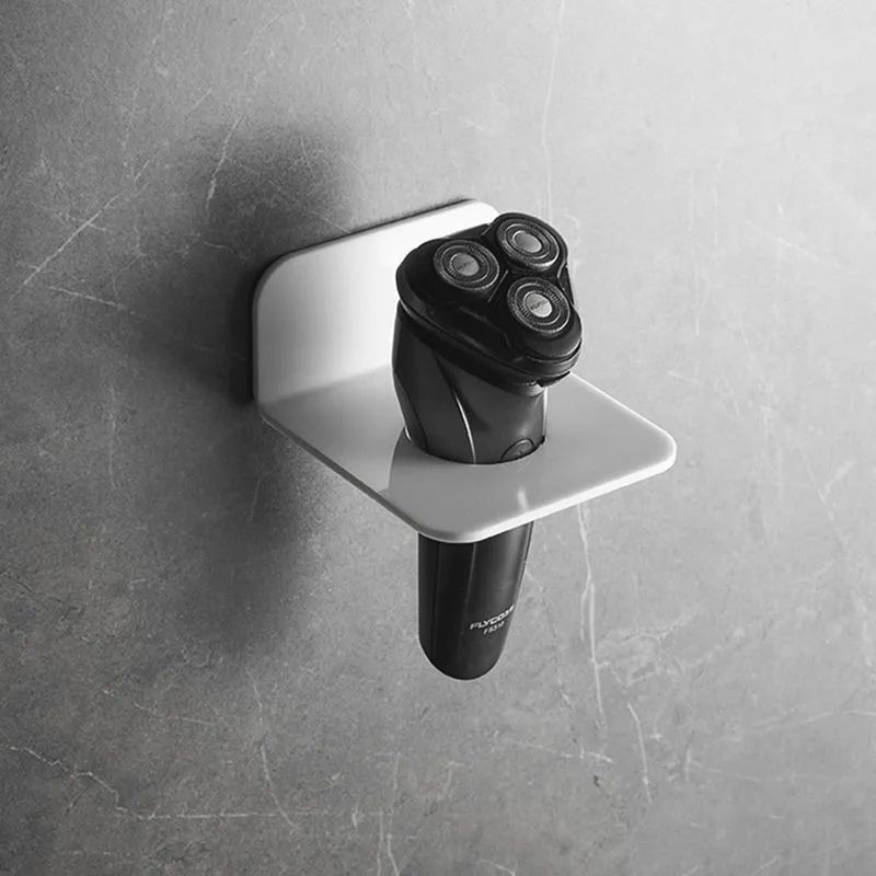 Electric Shaver Holder Bathroom Wall-Mounted Razor Acrylic Shelf Wall ...