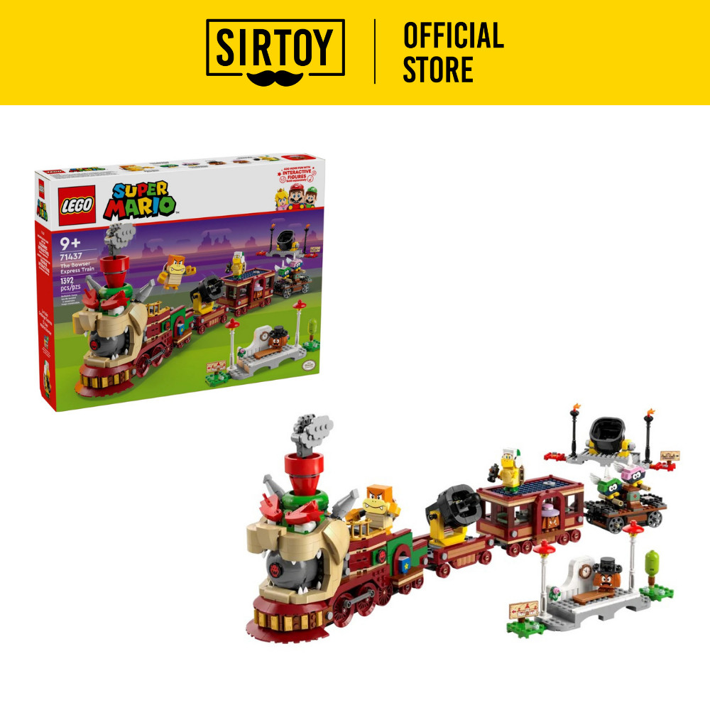 LEGO SUPER MARIO 71437 The Bowser Express Train | Shopee Malaysia