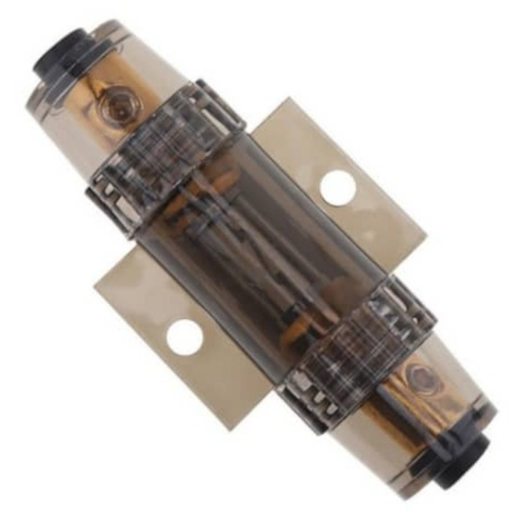 60A Car Fuse Box Power Amp AGU Fuse Holder 4 8 10 Gauge Wire Amplifier ...