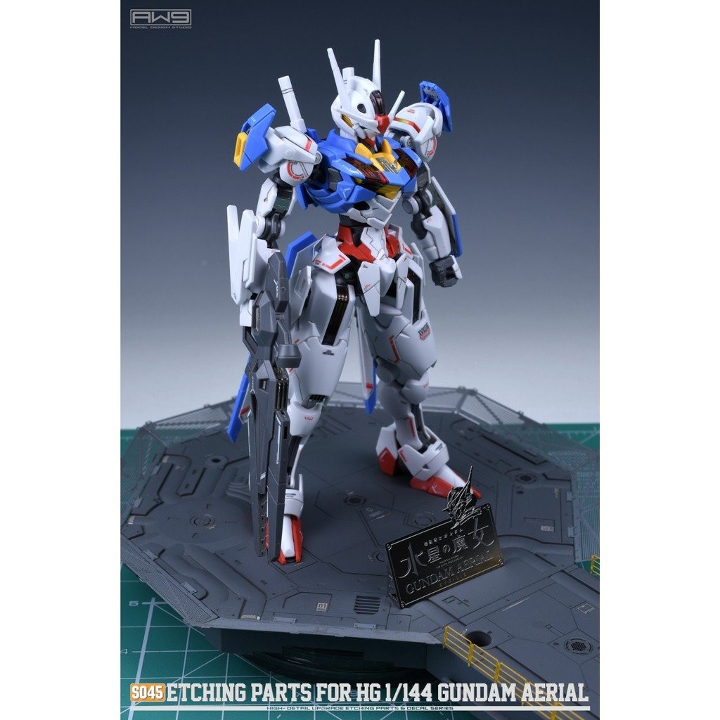S45 1/144 HG Witch dari Mercury Wind Spirit Gundam AERIAL Perincian ...