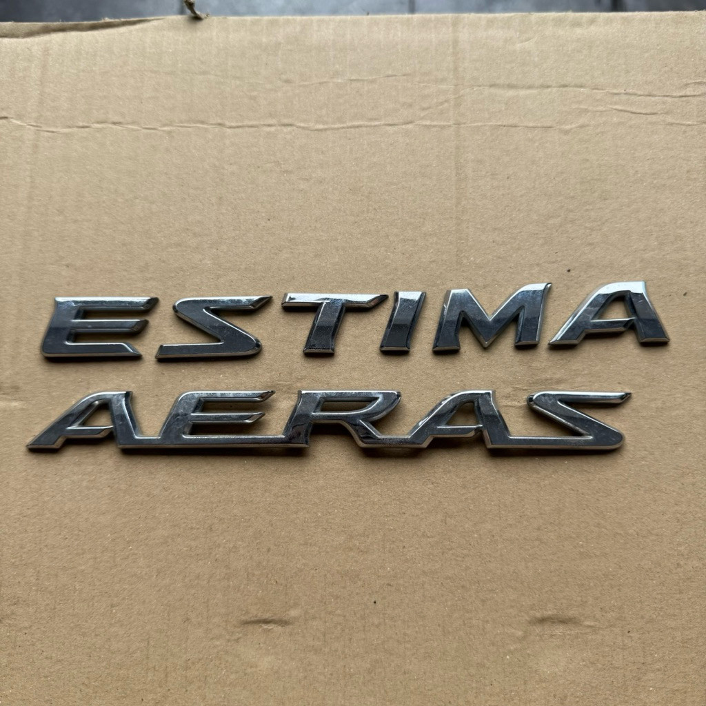 Toyota Estima Aeras Acr50 Rear Bonnet Logo Emblem Original Used Japan ...