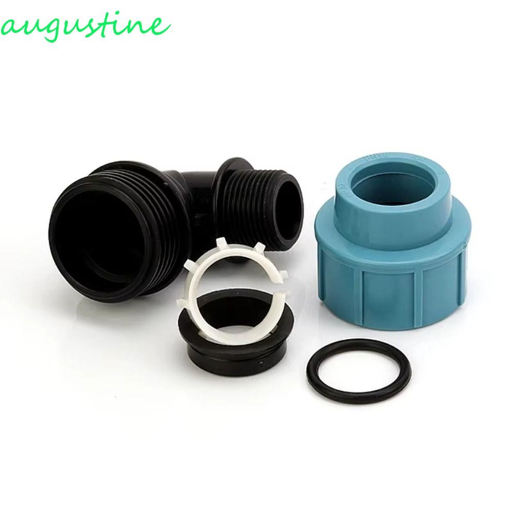 AUGUSTINE IBC Water Tank Pipe Joints, 1/2'' 3/4'' Coarse Thread Water ...