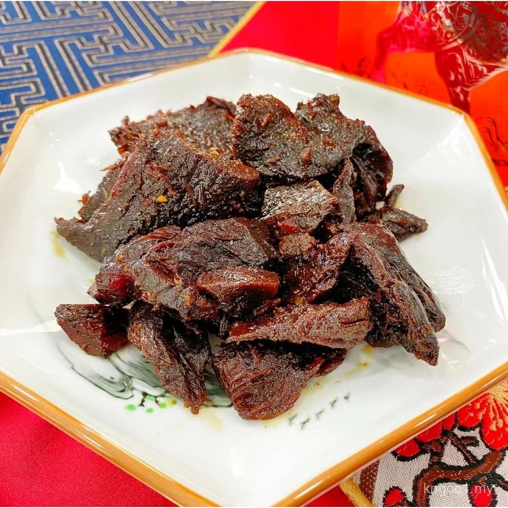 Qingmeiju Lima Rempah Daging Dendeng Dendeng Tangan Koyak Tebal ...