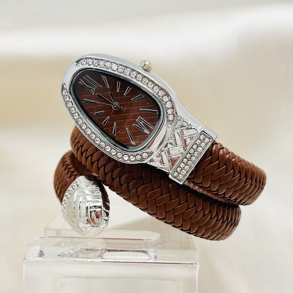 Snake-Shaped Bracelet Watch Female 2025 Ladies Light Luxury Niche ...