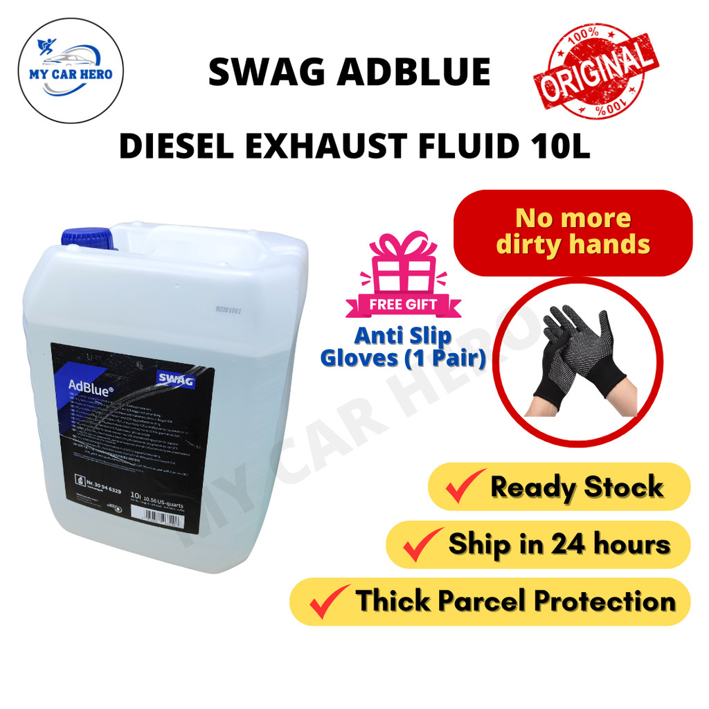 SWAG AdBlue Urea Diesel Exhaust Fluid 10L AdBlue Water | Shopee Malaysia