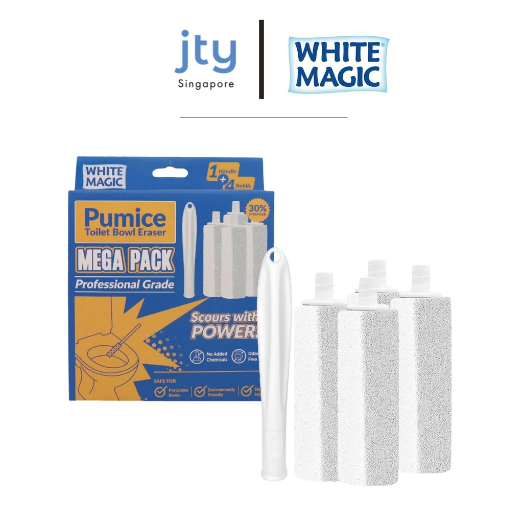 White Magic Toilet Bowl Eraser Mega 4 Pack | Shopee Malaysia