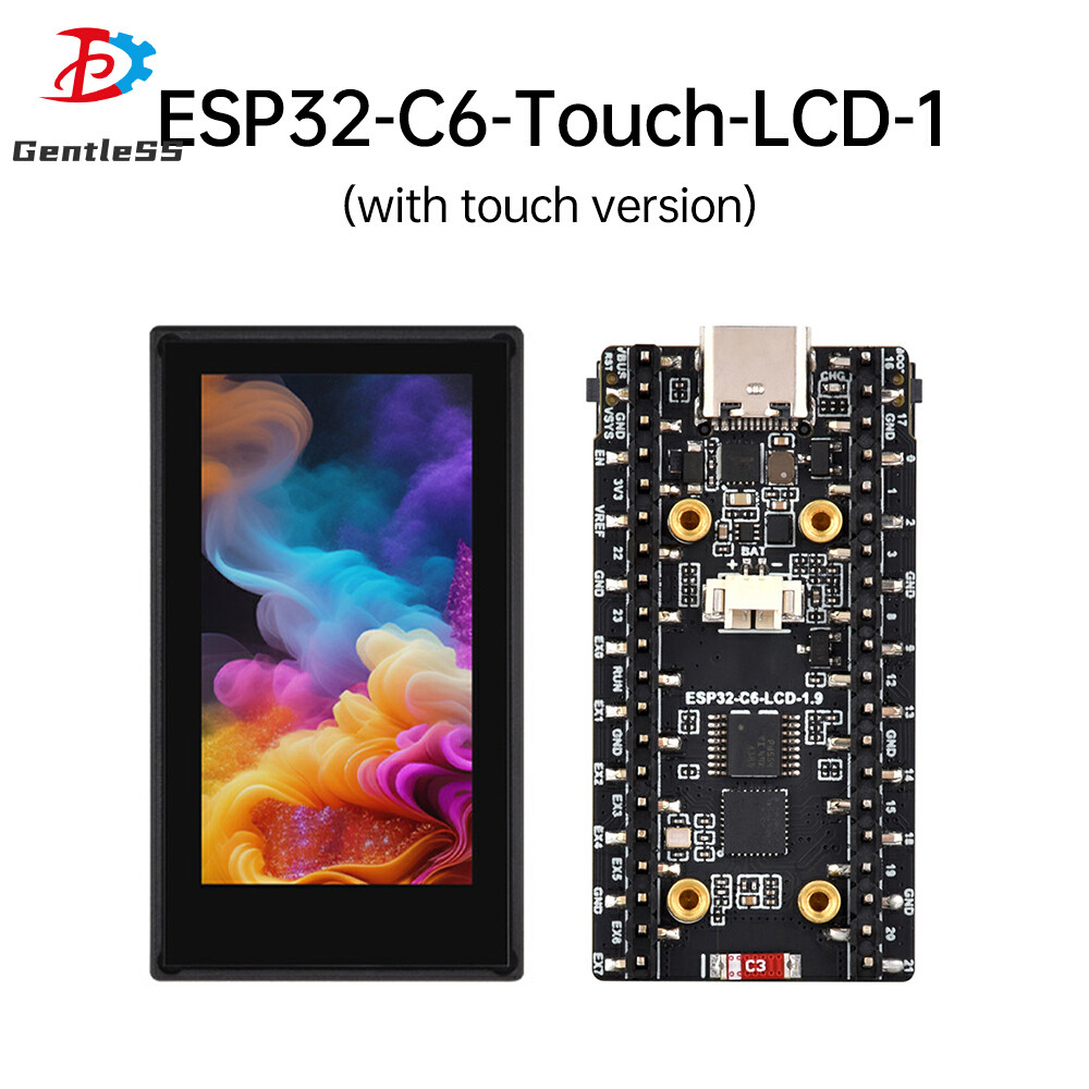 ESP32-C6 1.9-Inch LCD Screen WiFi BT Development Board 170×320 ...